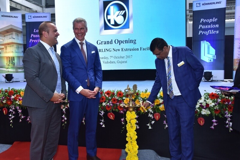 Profine India Inaugurated Koemmerling New Extrusion Facility - KOEMMERLING
